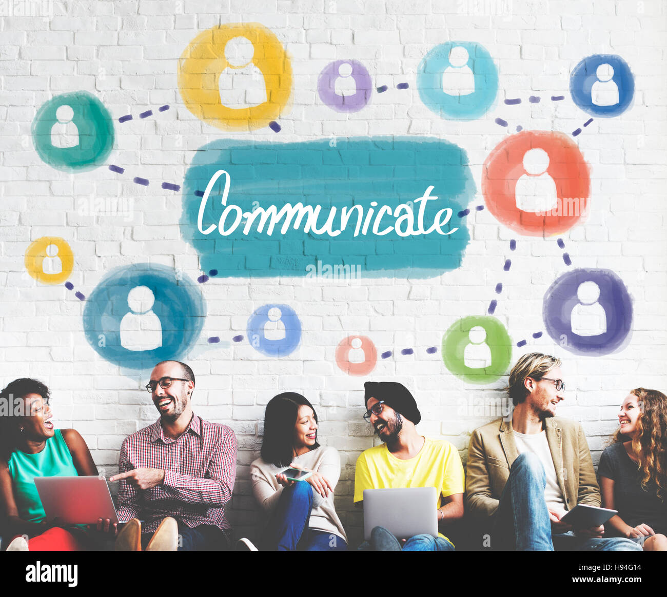 Communicate Connection Conversation Discussion Concept Stock Photo - Alamy Communicate Connection Conversation Discussion Concept Stock Photo - Alamy