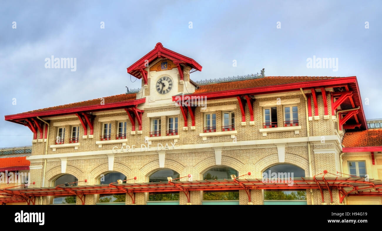 Train station of Dax - France, Landes Stock Photo - Alamy