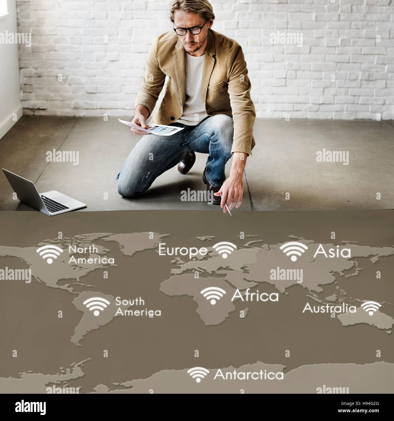 Location Destination Map Direction Journey Concept Stock Photo - Alamy