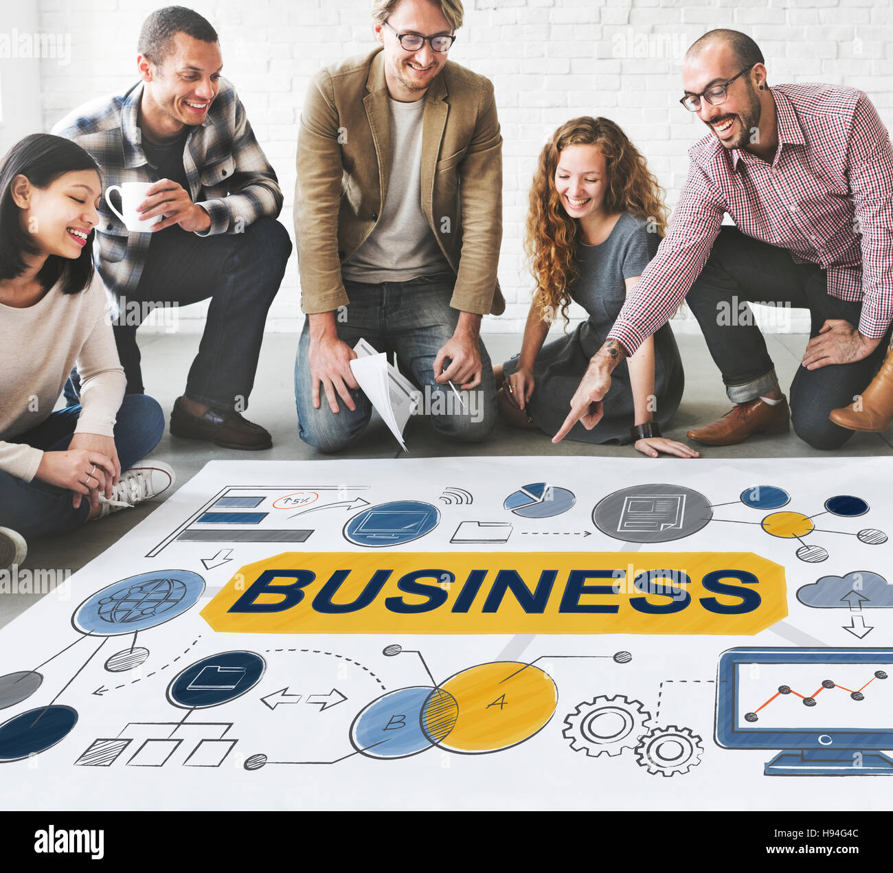 Business Strategy Startup Success Growth Company Concept Stock Photo ...