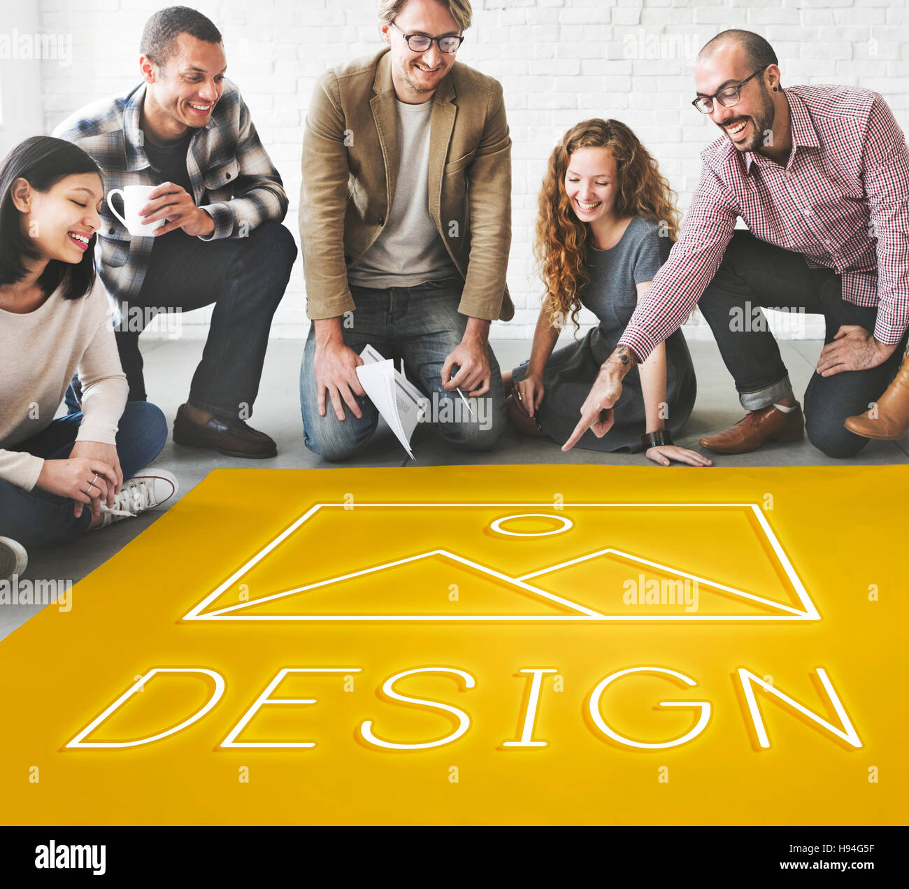 Abstract Creation Inspiration Model Graphic Concept Stock Photo - Alamy