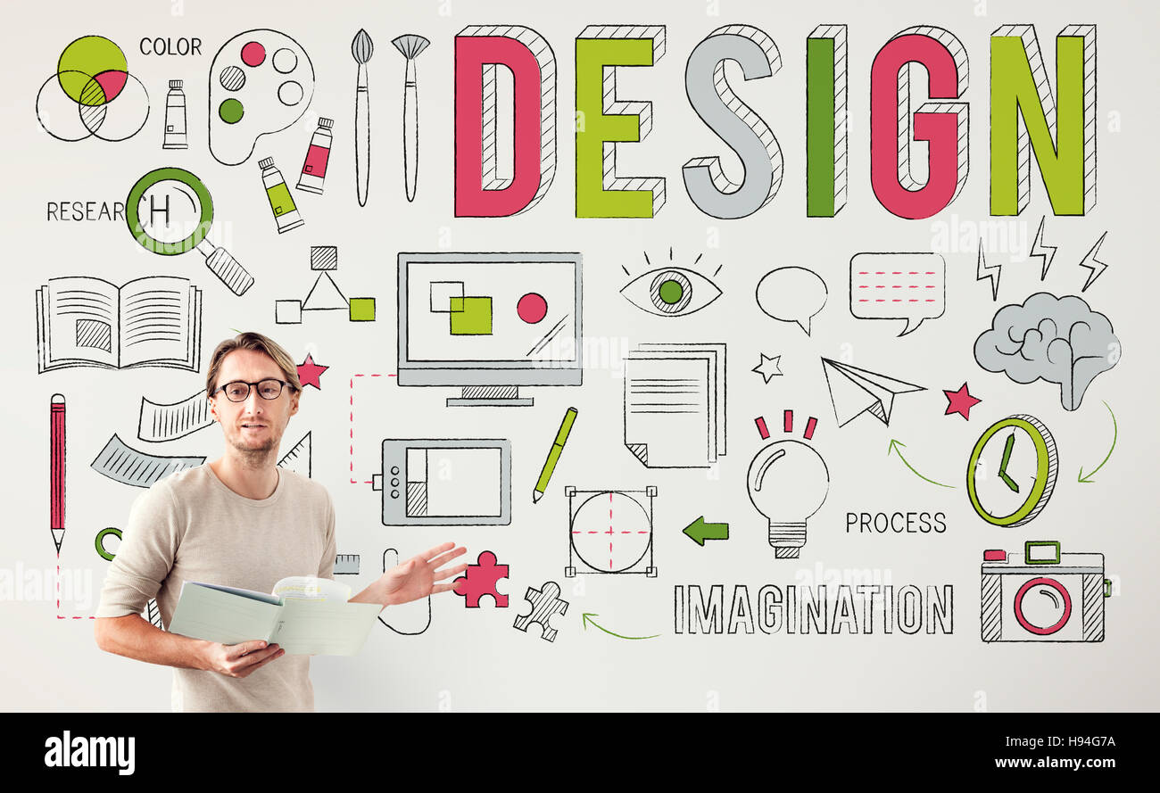 Design Creative Planning Objective Purpose Ideas Concept Stock Photo ...