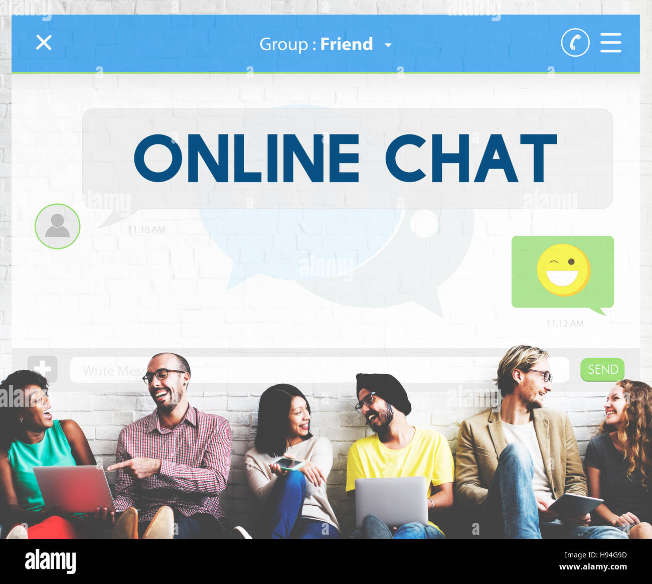 Chat message hi-res stock photography and images - Alamy