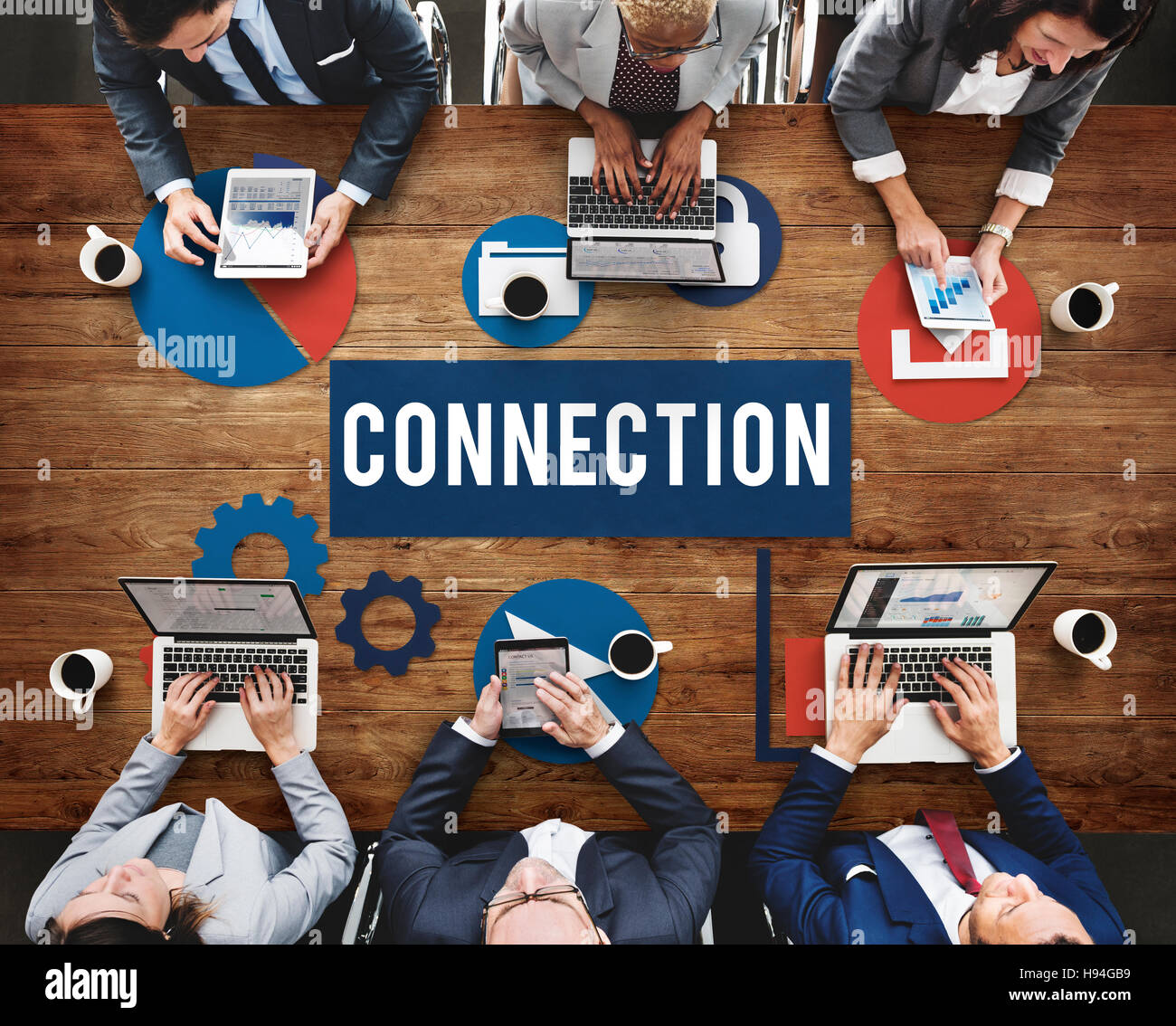 Connection Internet Networking Online Concept Stock Photo - Alamy