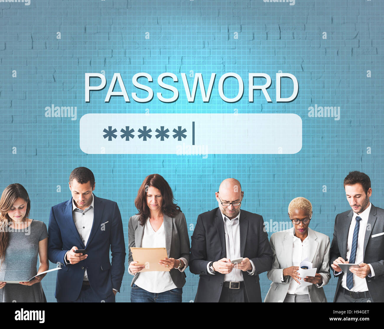 Password Access Firewall Internet Log-in Private Concept Stock Photo ...