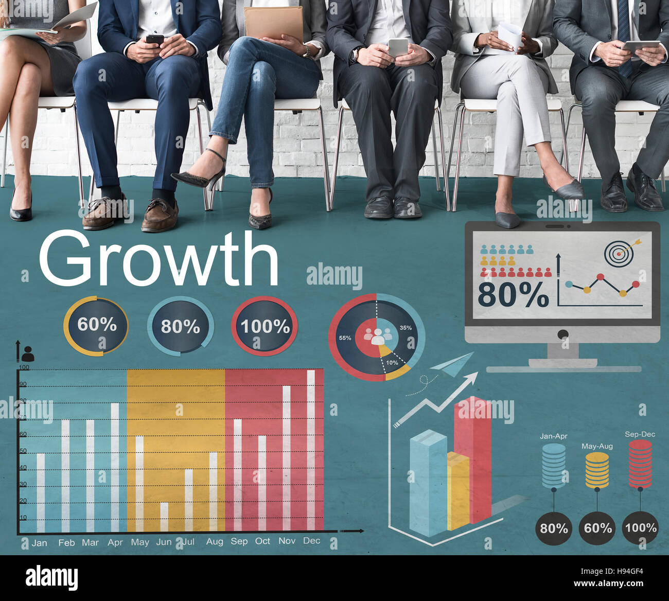 Growth Improvement Increase Development Concept Stock Photo - Alamy