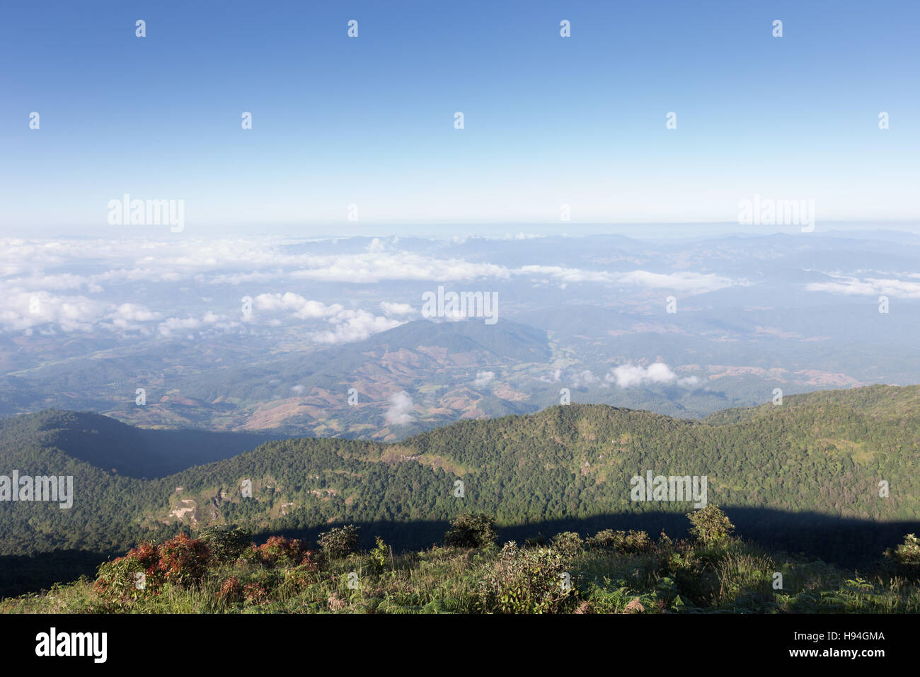 Tropical mountain landscape in hi-res stock photography and images - Alamy