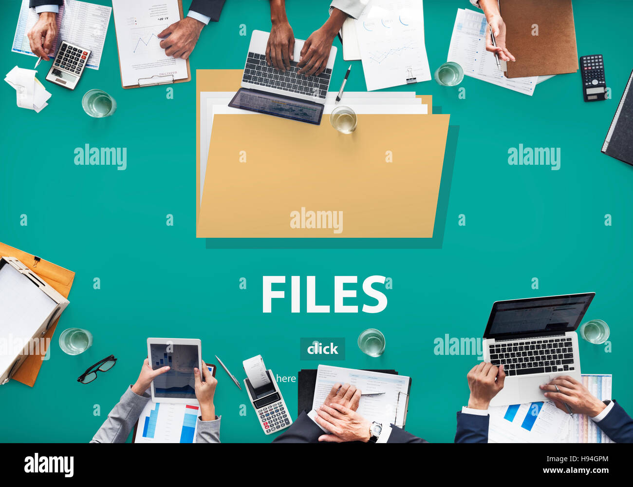 Files Folder Data Document Storage Concept Stock Photo - Alamy