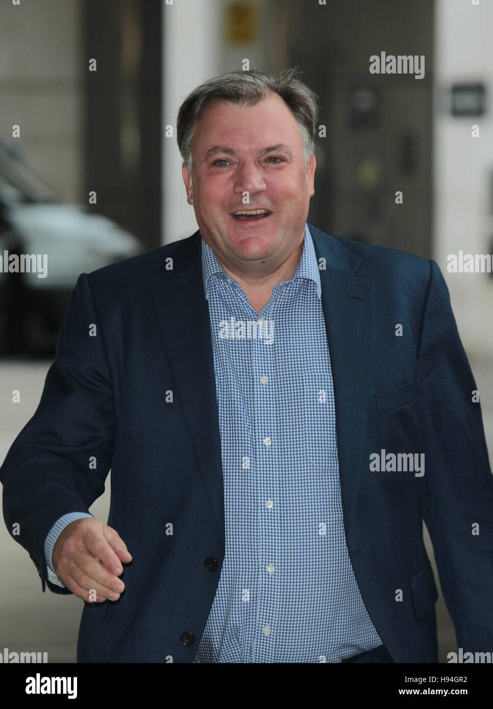 Ed Balls, Strictly Come Dancing contestant seen at the BBC studios ...