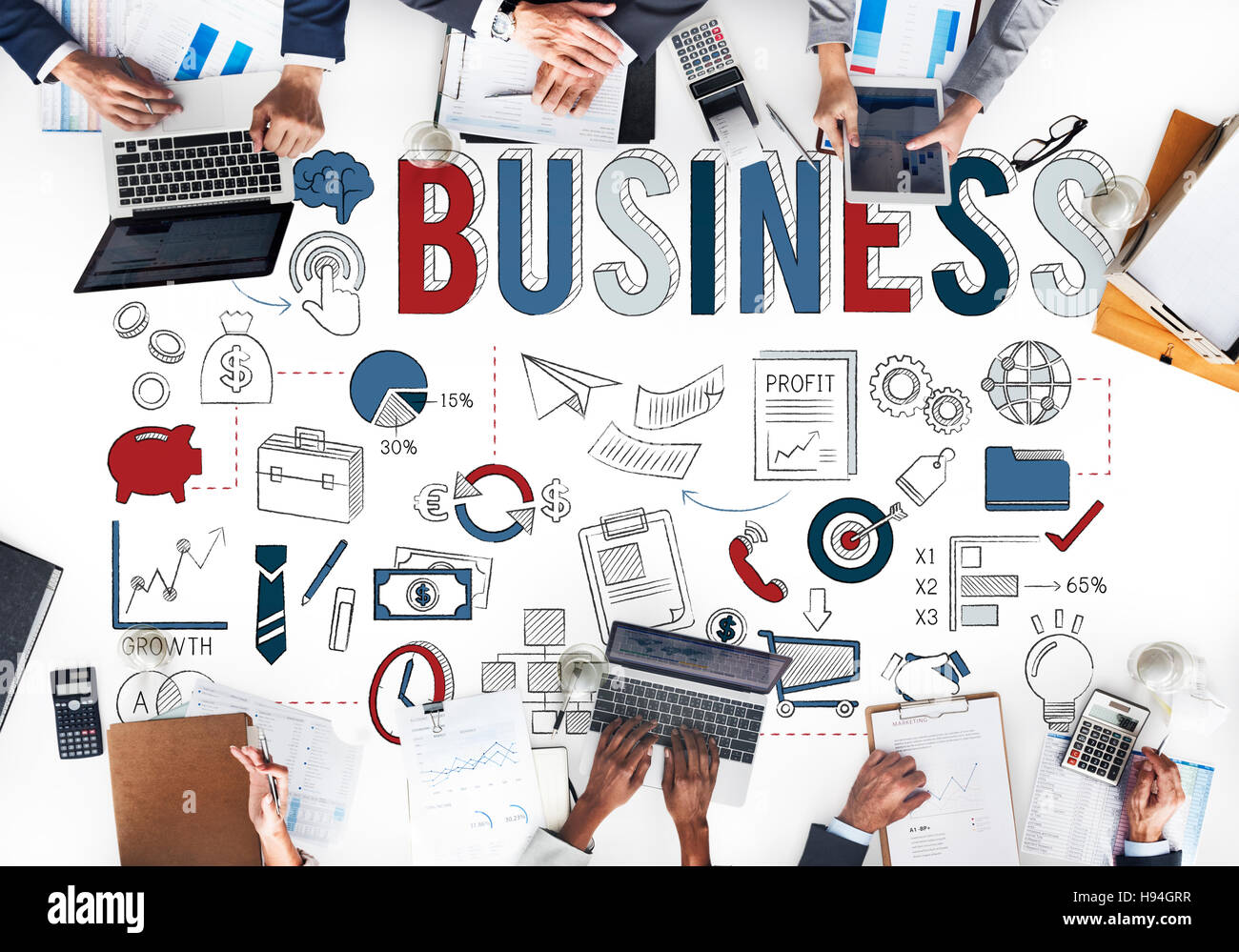 Business Development Organization Strategy Concept Stock Photo - Alamy