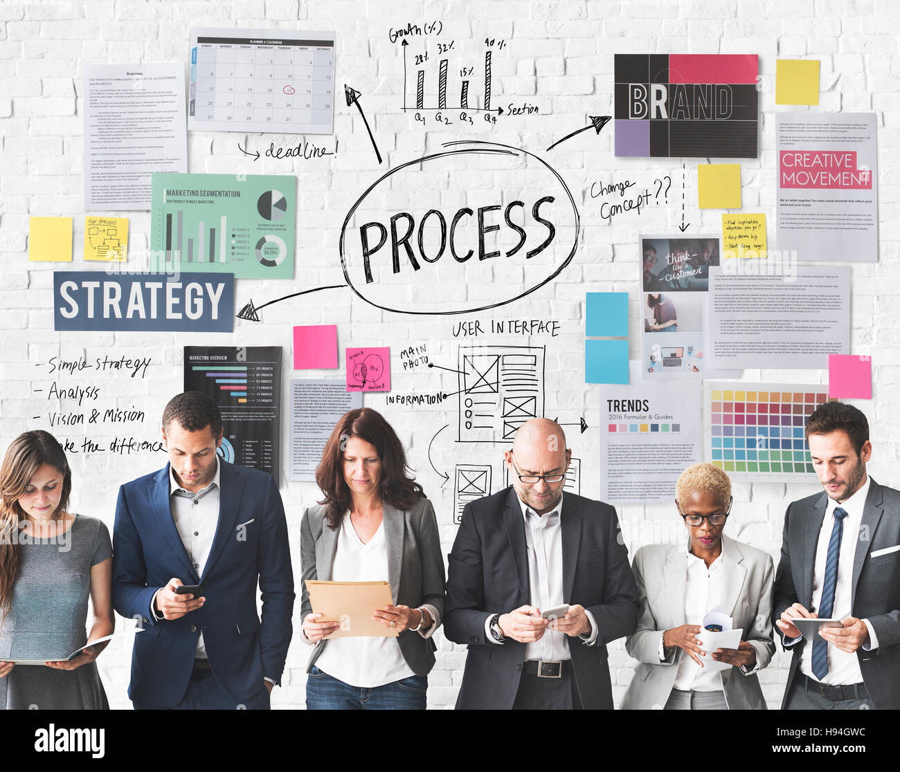 Process Action Activity Practice Procedure Task Concept Stock Photo - Alamy