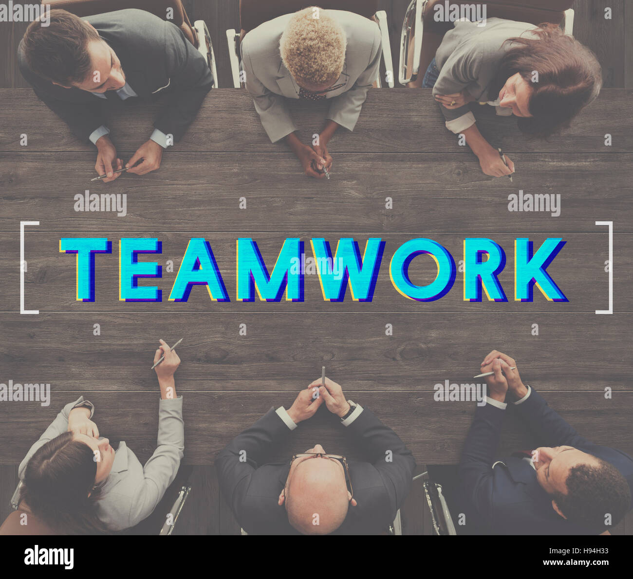 Teamwork Agreement Alliance Collaboration Unity Concept Stock Photo - Alamy