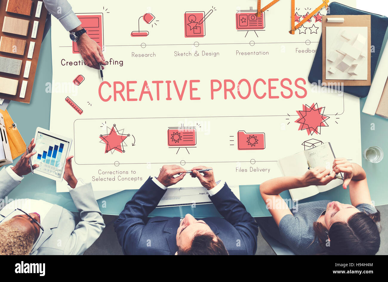 Creative Design Ideas Inspiration Innovation Concept Stock Photo - Alamy