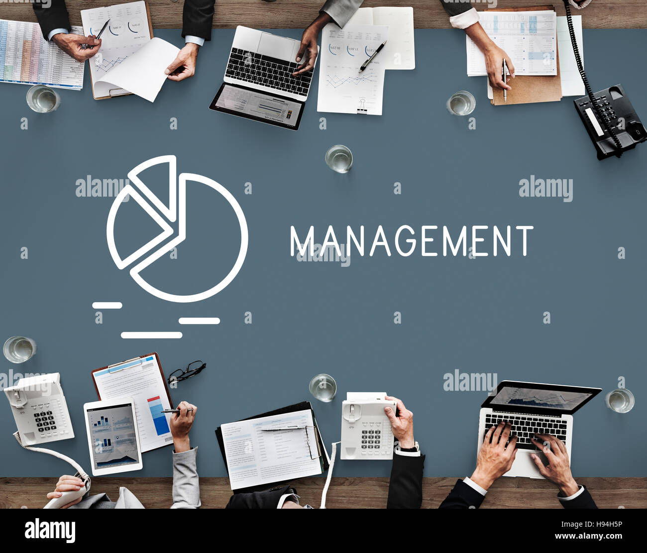 Management Business Strategy Manager Controlling Concept Stock Photo ...