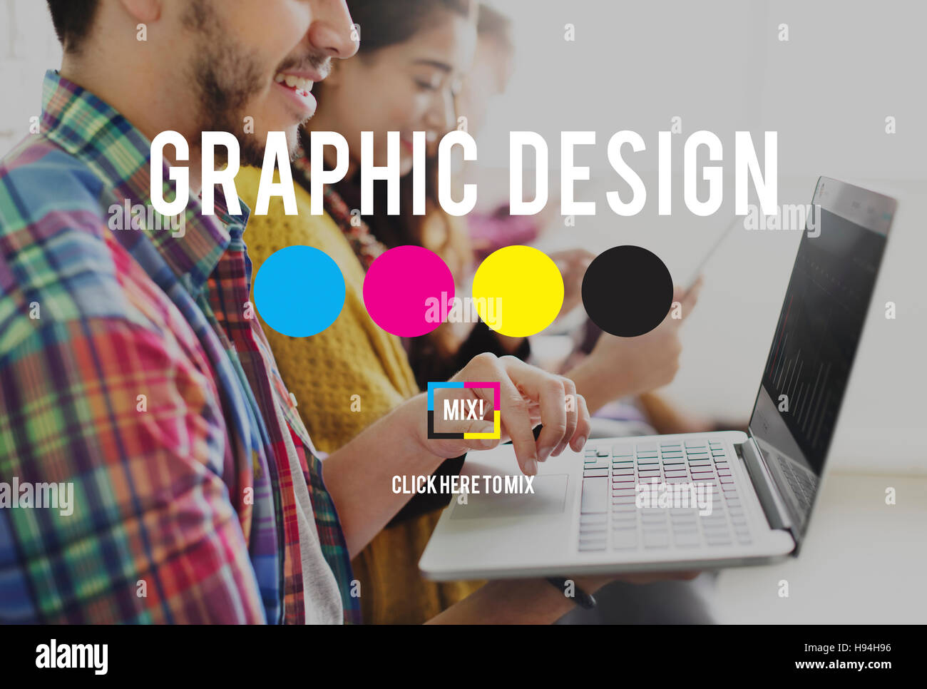 Design Graphic Creative Planning Purpose Draft Concept Stock Photo - Alamy