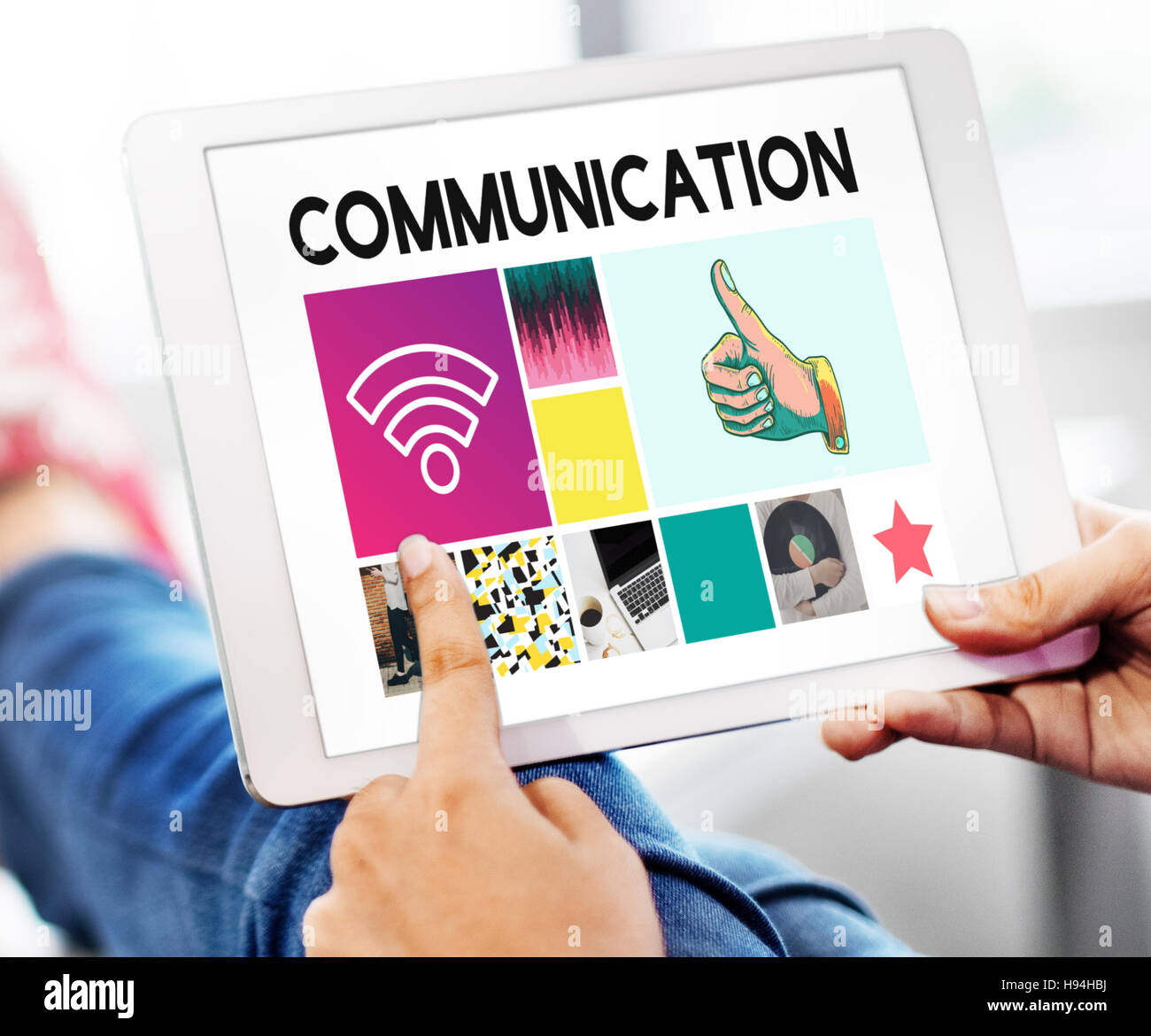 Communication Connection Information Message Concept Stock Photo - Alamy