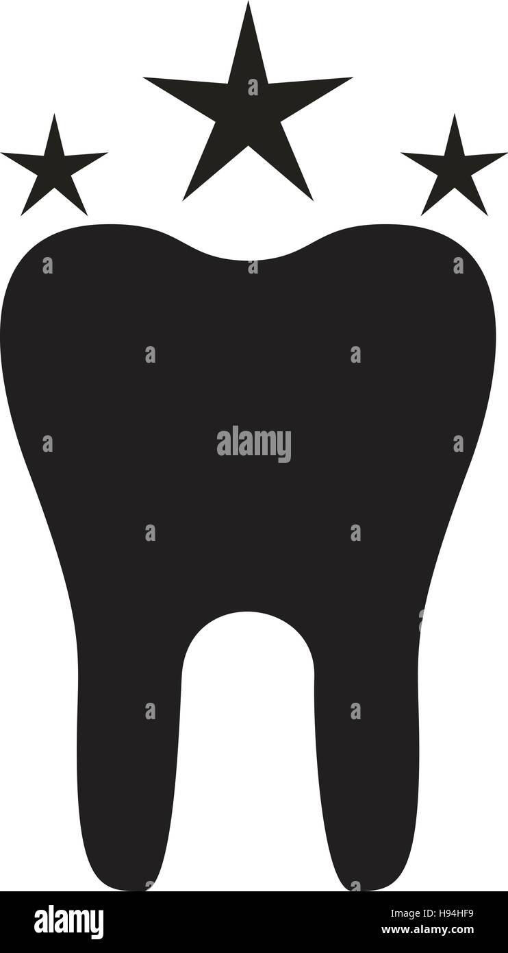 Teeth Icon Star Stock Vector Image & Art - Alamy