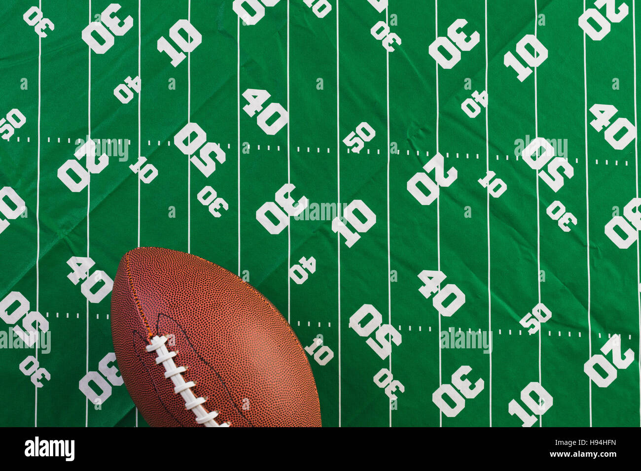 Game day football party table Stock Photo - Alamy
