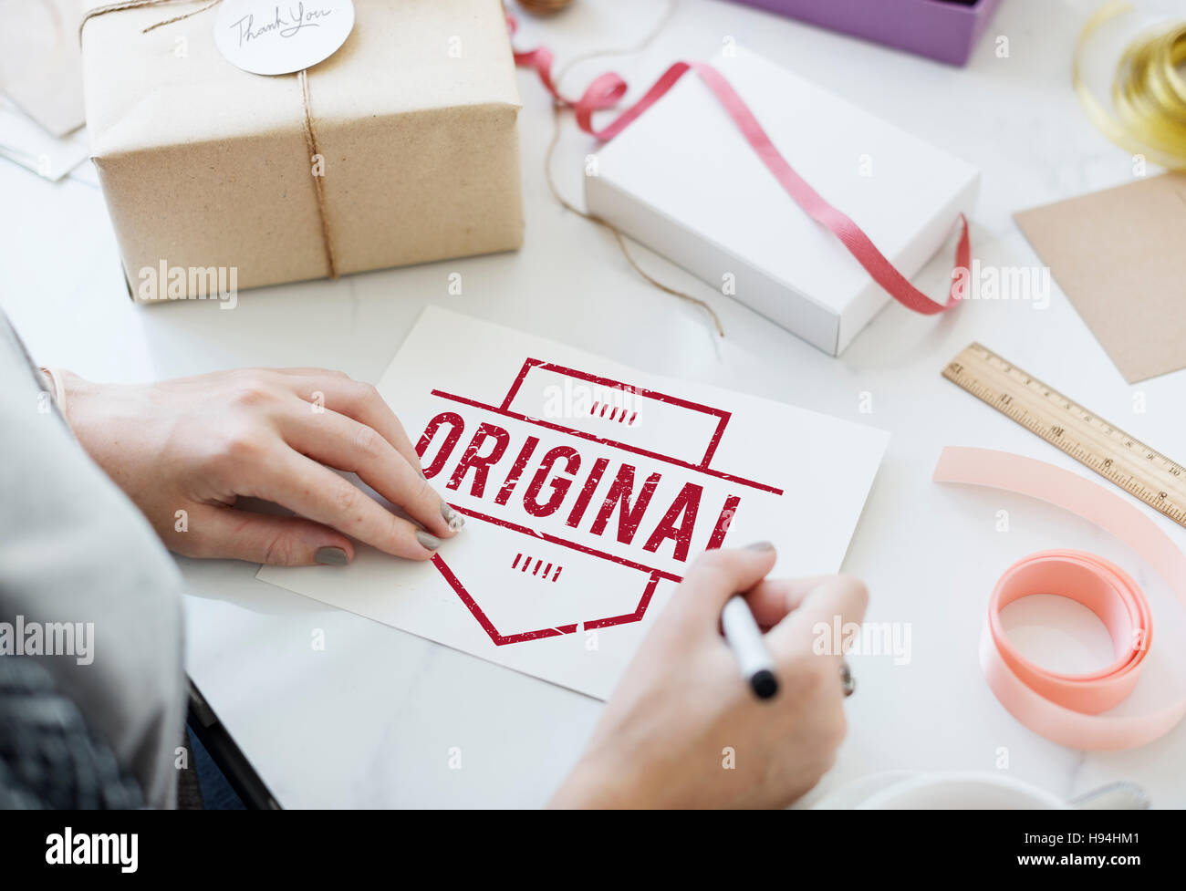 Original Brand Patent Product Trademark Graphic Concept Stock Photo - Alamy