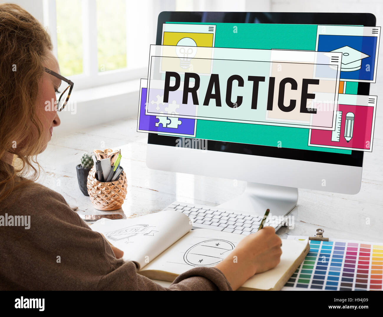 Education Skills Practice Study Learning Concept Stock Photo - Alamy
