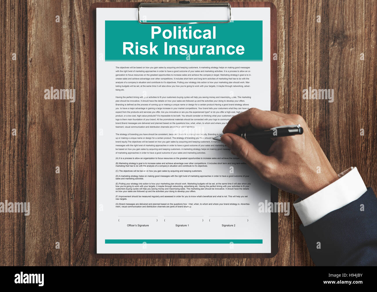 Risk assessment clipboard hi-res stock photography and images - Alamy