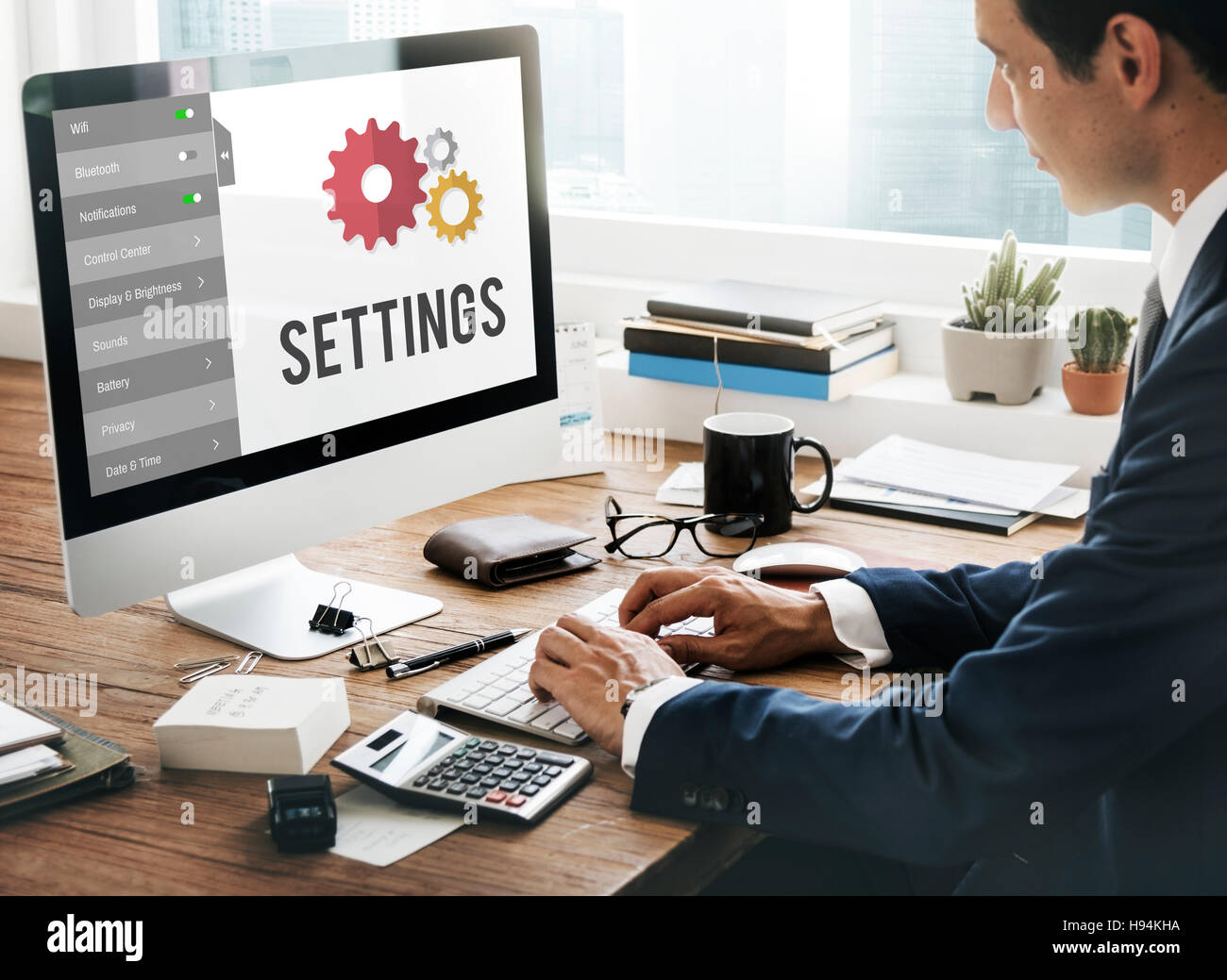 Typing options hi-res stock photography and images - Alamy