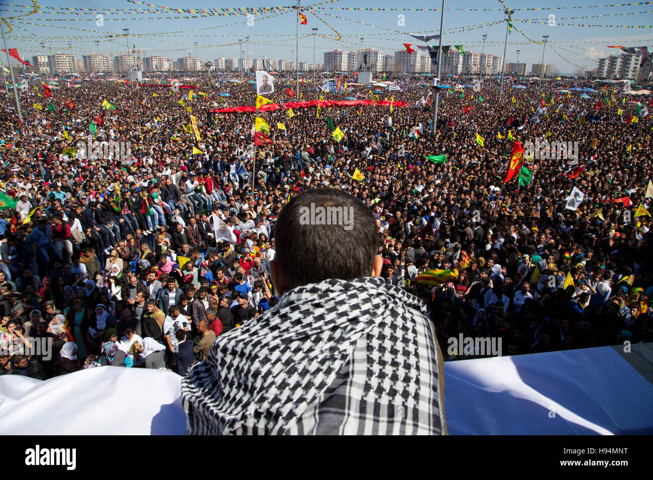 Millions Of People Crowd