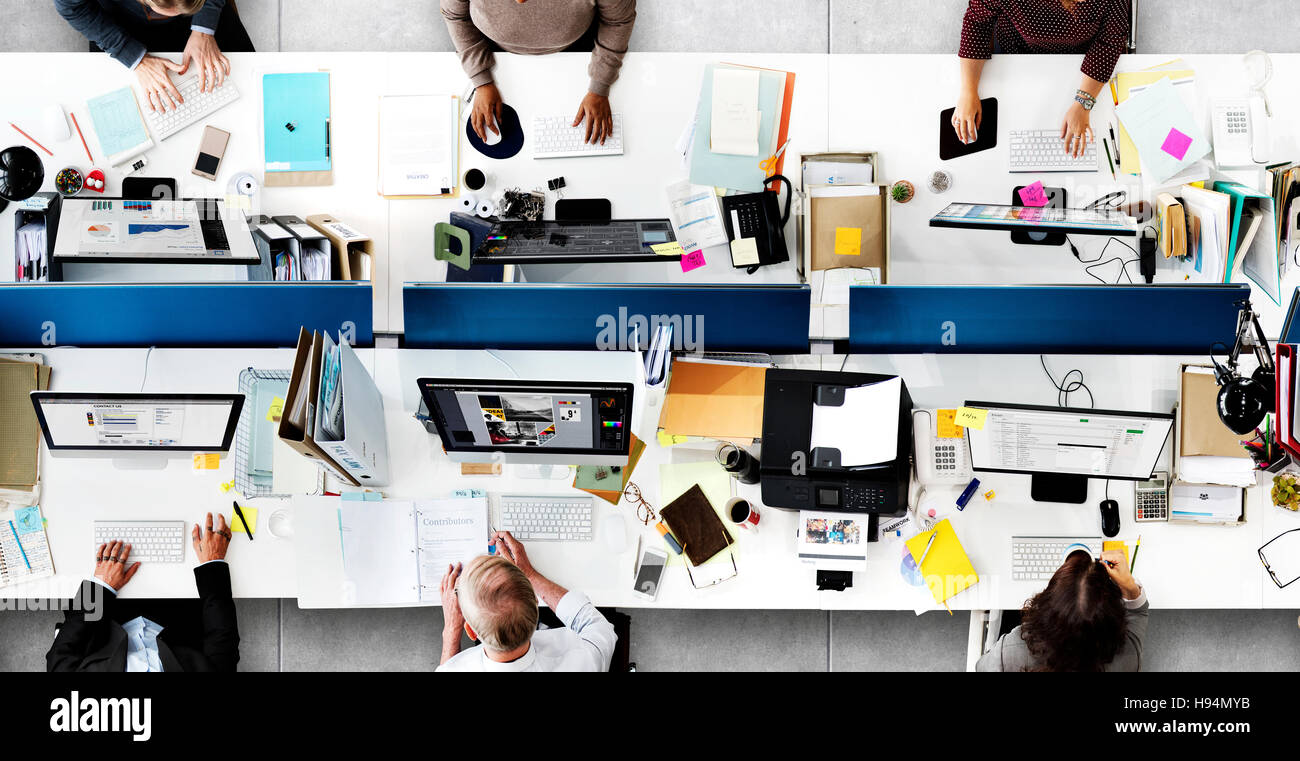 Office Professional Occupation Business Corporate Concept Stock Photo ...