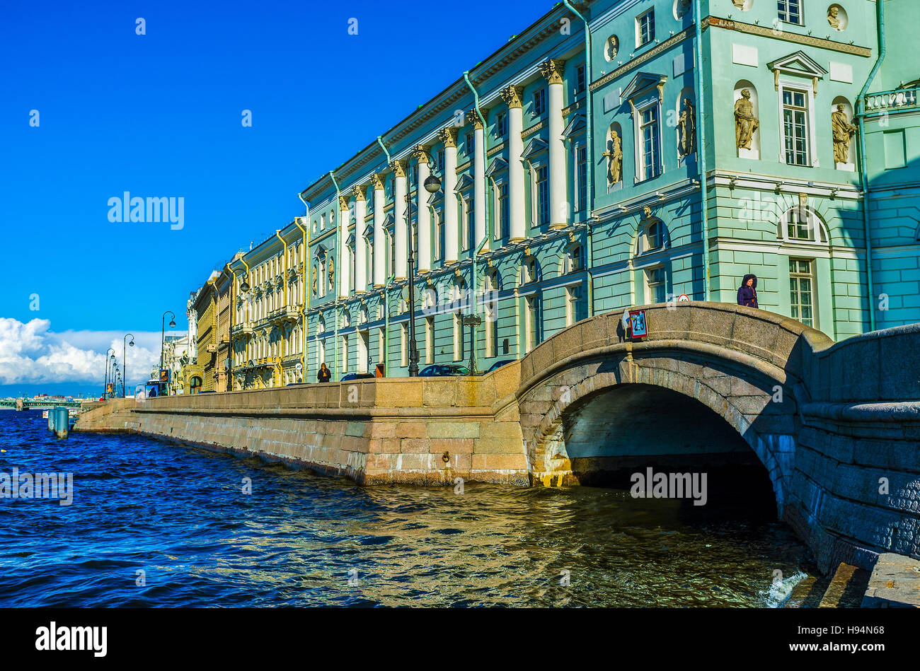 The small bridge over the Winter Canal is one of the most scenic ...