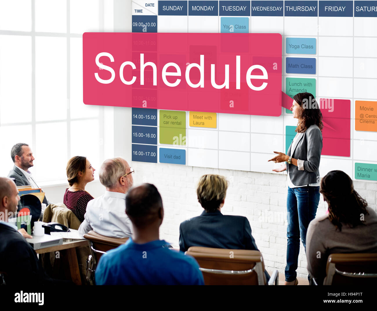 Schedule Organization Planning List To Do Concept Stock Photo - Alamy