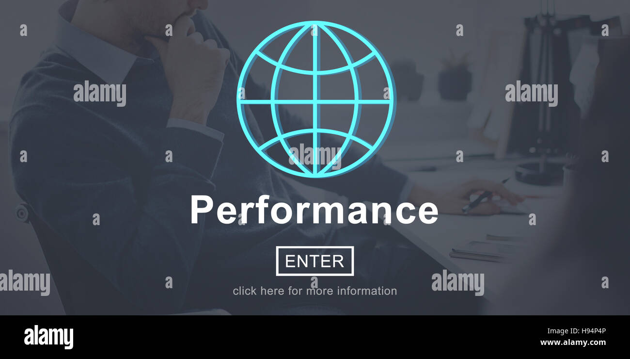 Performance Inspiration Management Perform Skill Concept Stock Photo ...