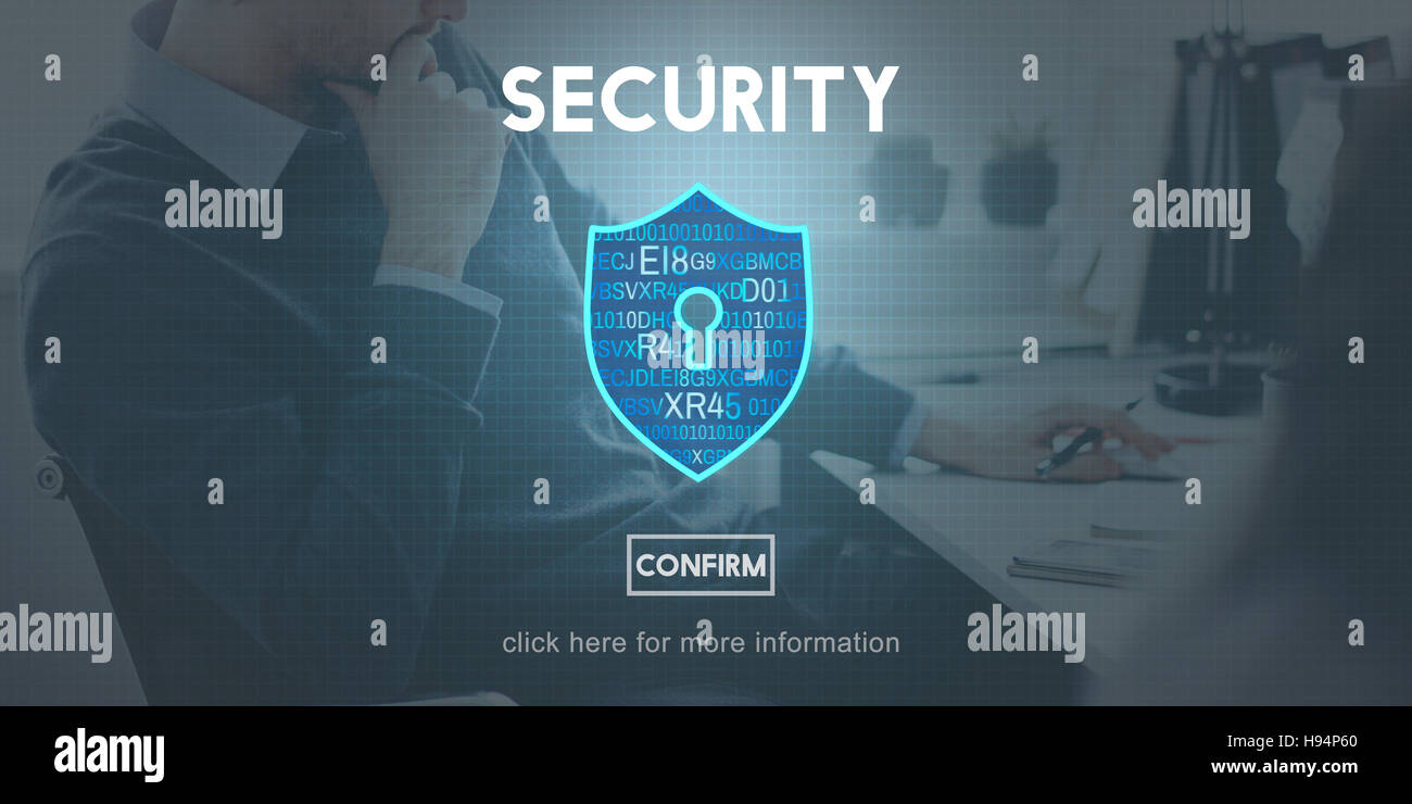 Security Safety Data Protection Concept Stock Photo - Alamy