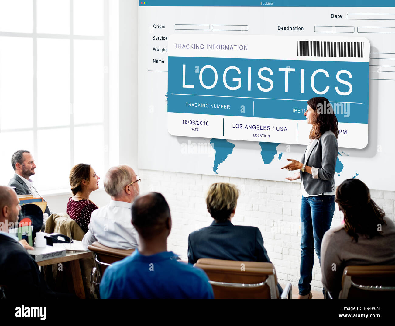 Logistics Delivery Cargo Freight Shipment Concept Stock Photo - Alamy