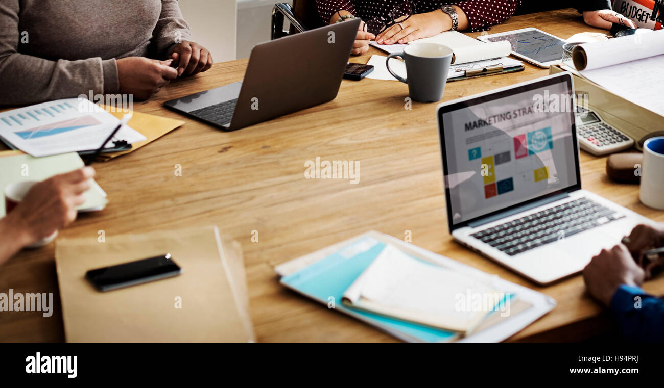Business Team Working Office Worker Concept Stock Photo - Alamy