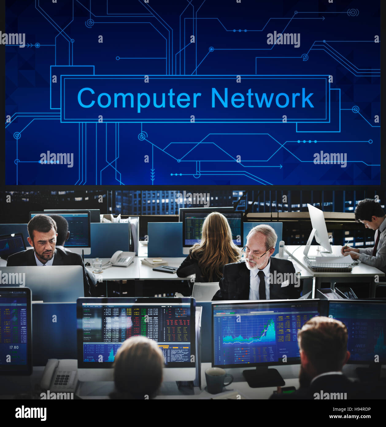 Office computer server hi-res stock photography and images - Alamy