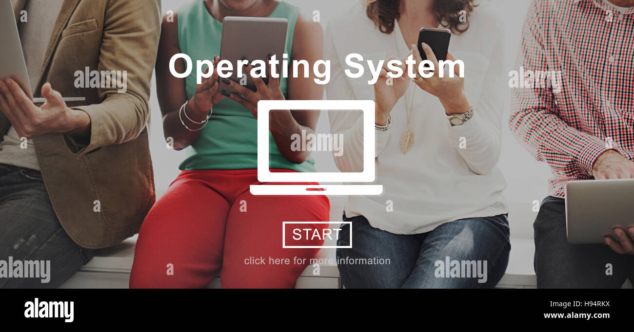 Operating System Access Connection Interface Concept Stock Photo - Alamy