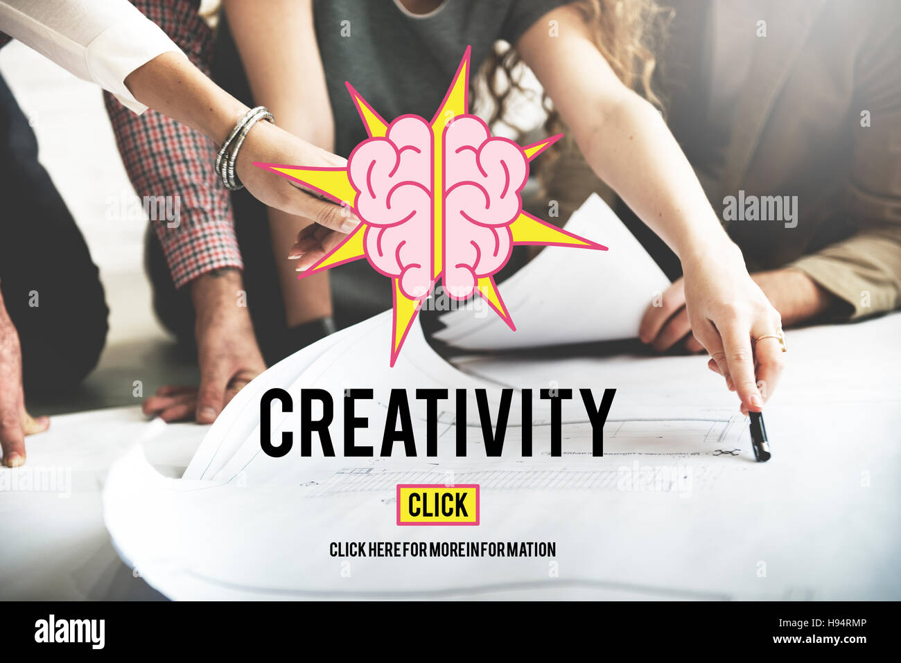Creativity Ideas Imagination Motivation Concept Stock Photo - Alamy