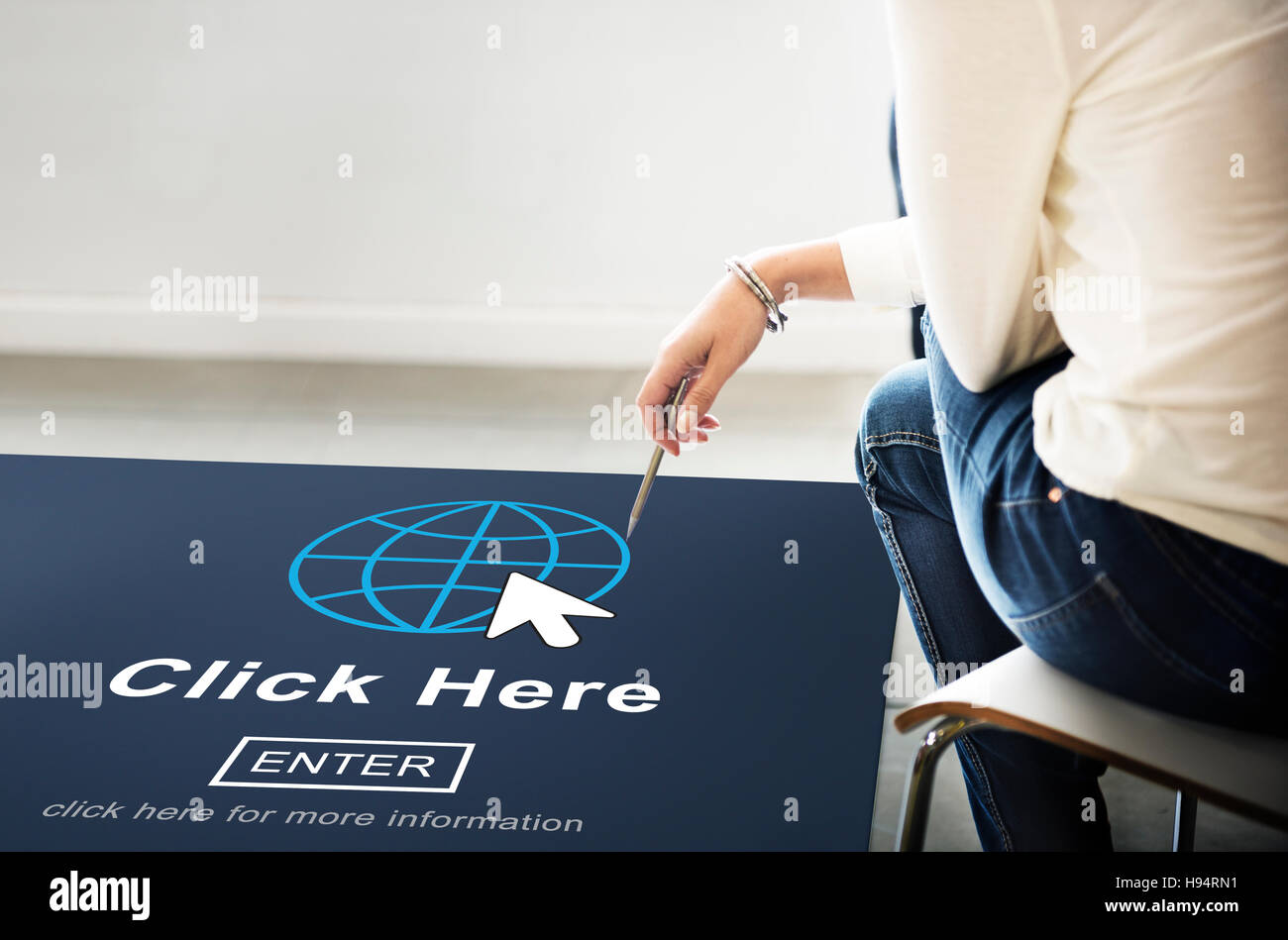 One page web design hi-res stock photography and images - Alamy