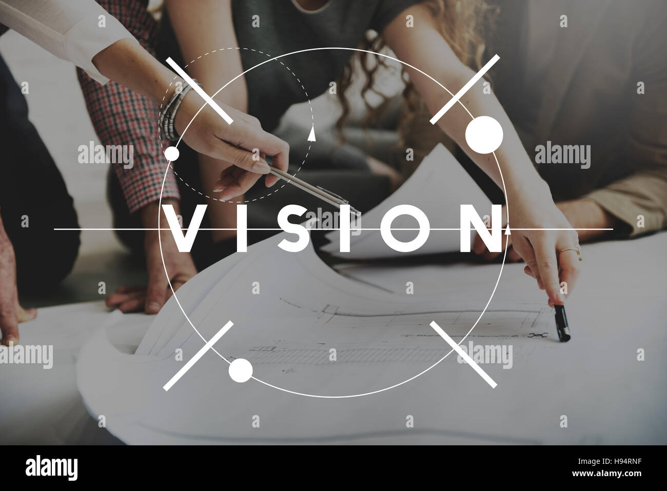 Vision Direction Future Inspiration Motivation Concept Stock Photo - Alamy