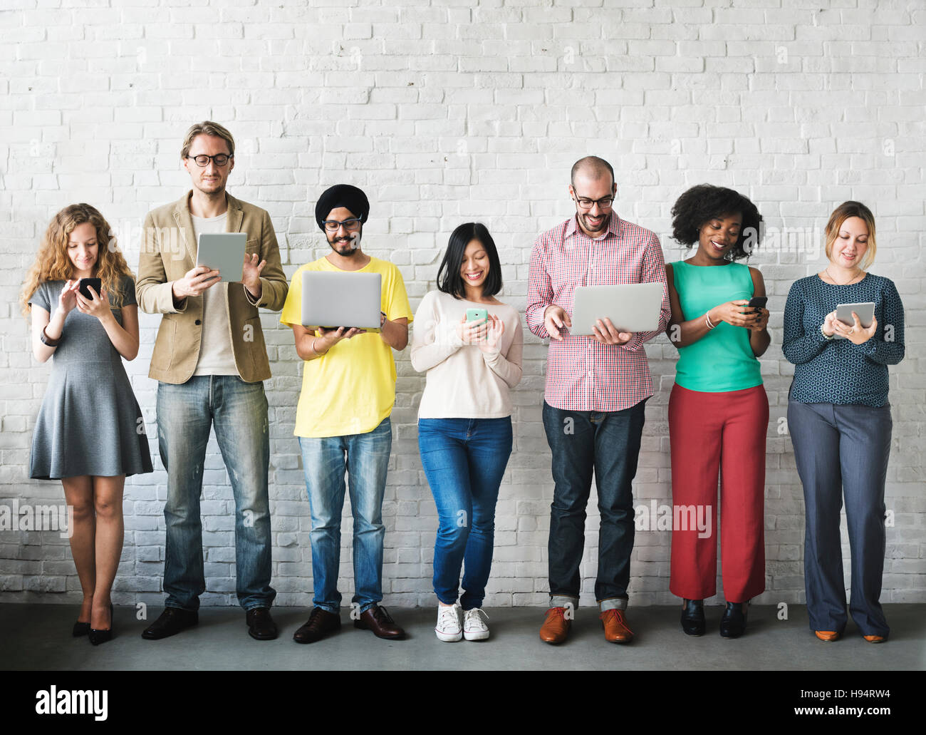 Digital Connection Technology Networking Team Concept Stock Photo - Alamy