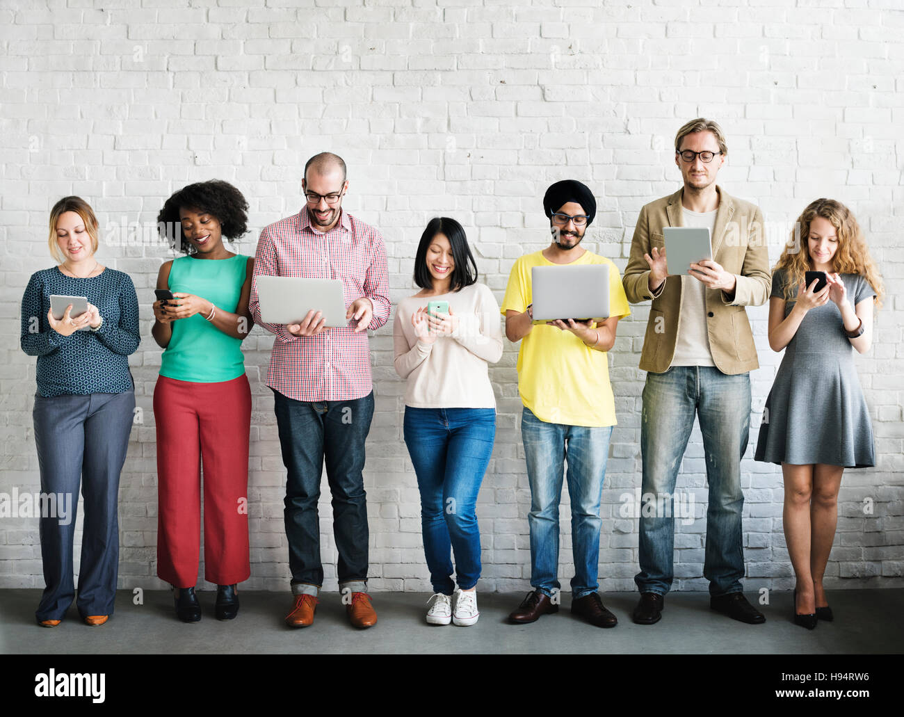 Digital Connection Technology Networking Team Concept Stock Photo - Alamy