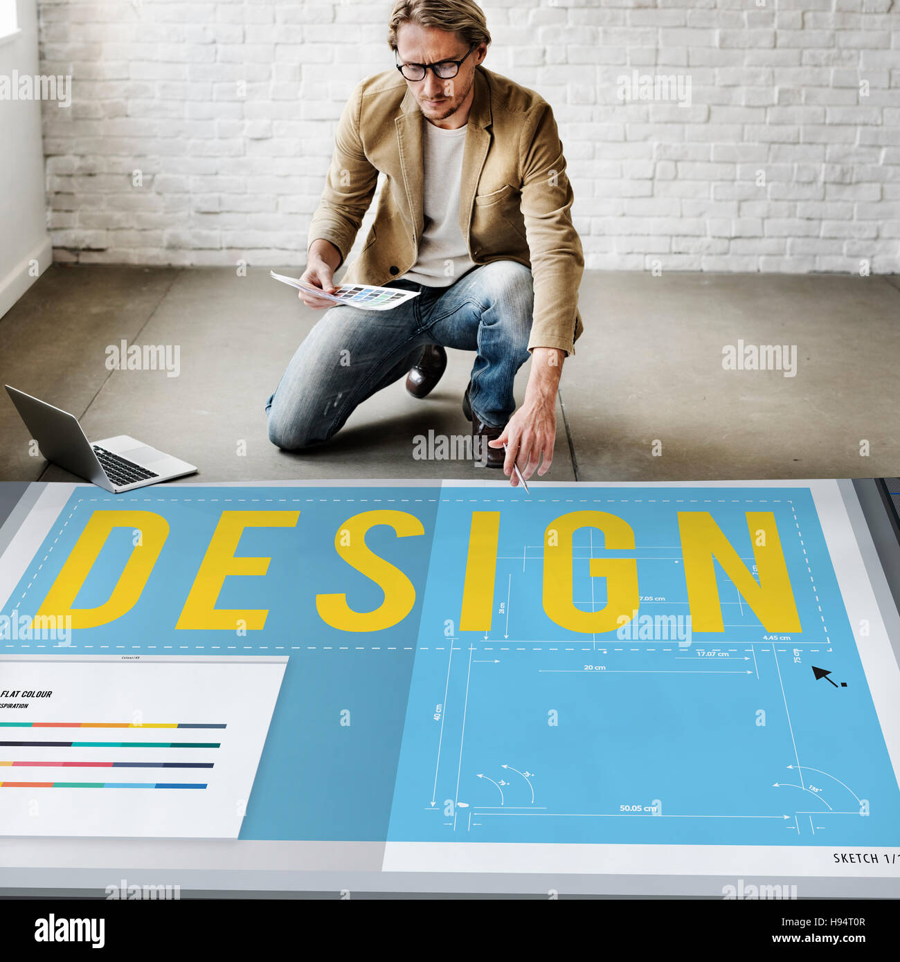 Design Floor Plan Software Concept Stock Photo - Alamy