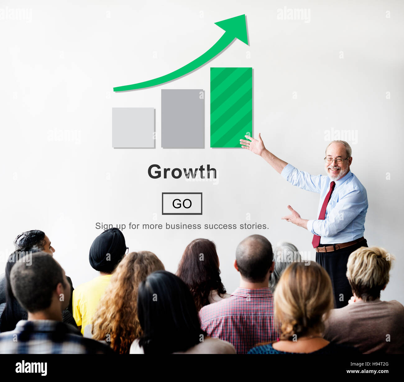 Growth Improvement Success Development Website Concept Stock Photo - Alamy