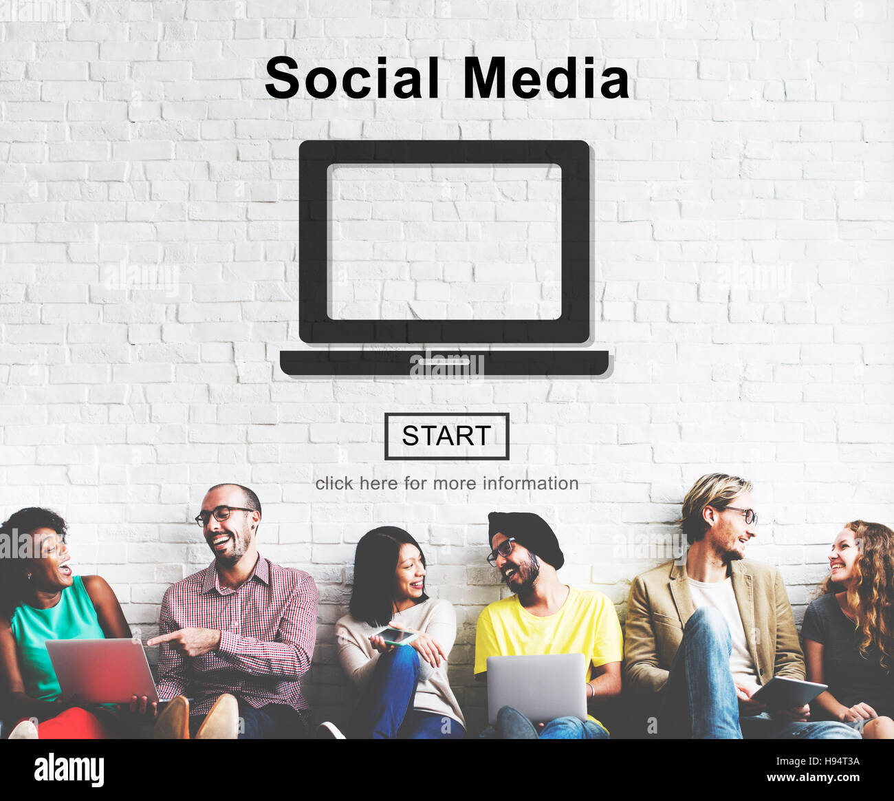 Social Media Communication Community Global Concept Stock Photo - Alamy