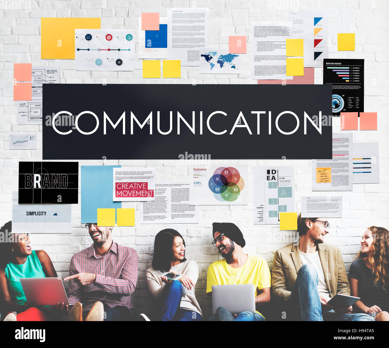 Document Marketing Strategy Business Concept Stock Photo - Alamy