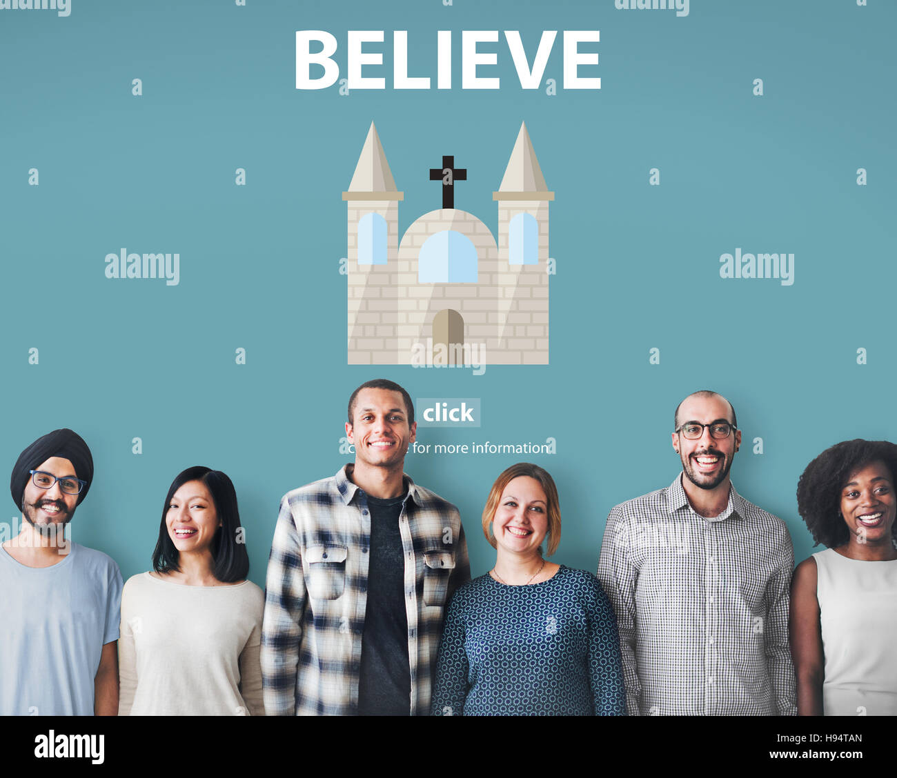 Believe Belief Faith Imagination Mystery Mindset Concept Stock Photo ...