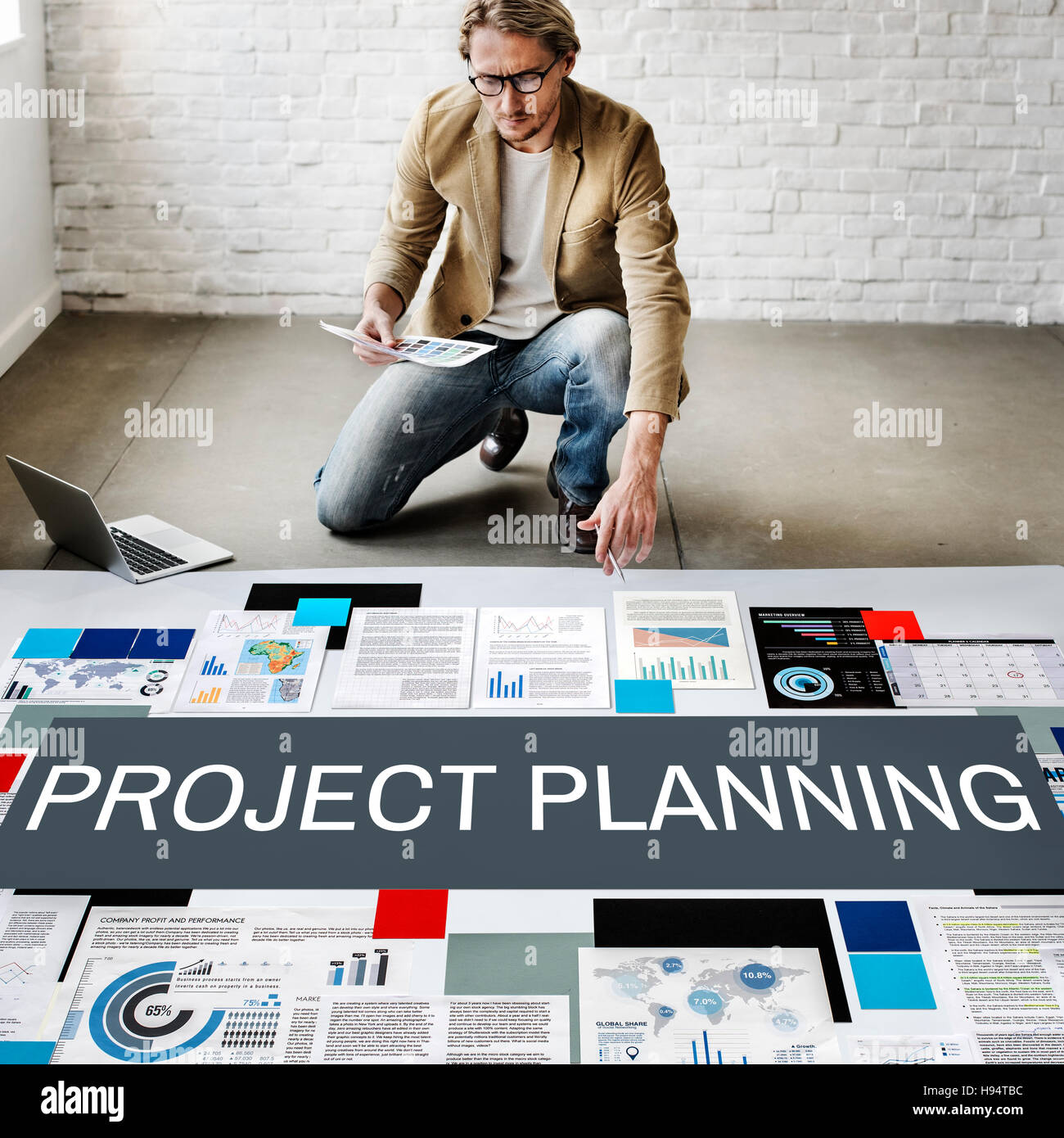 Project Planning Information Explaining Ideas Concept Stock Photo - Alamy