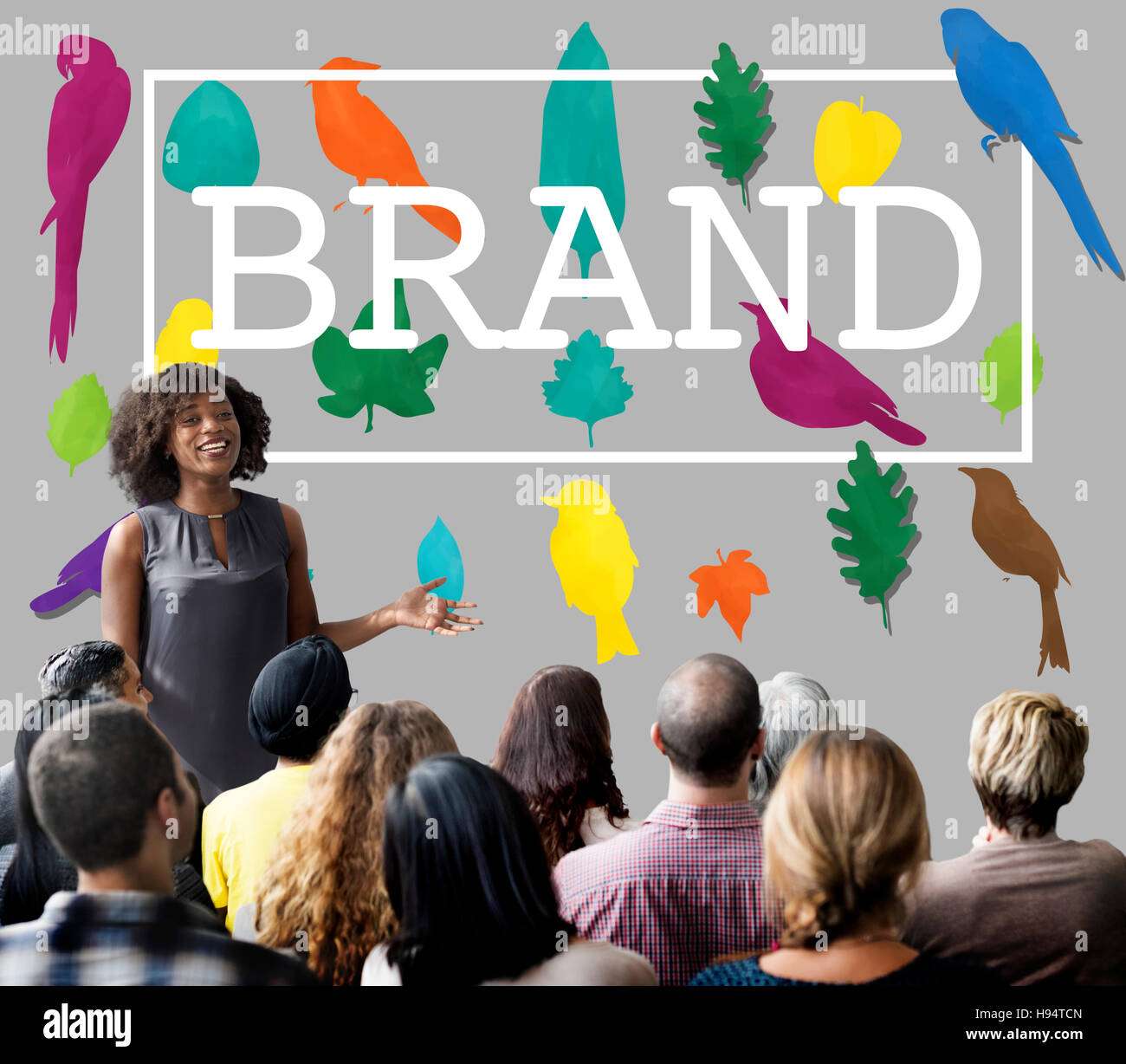 Brand Branding Trademark Logo Copyright Concept Stock Photo - Alamy