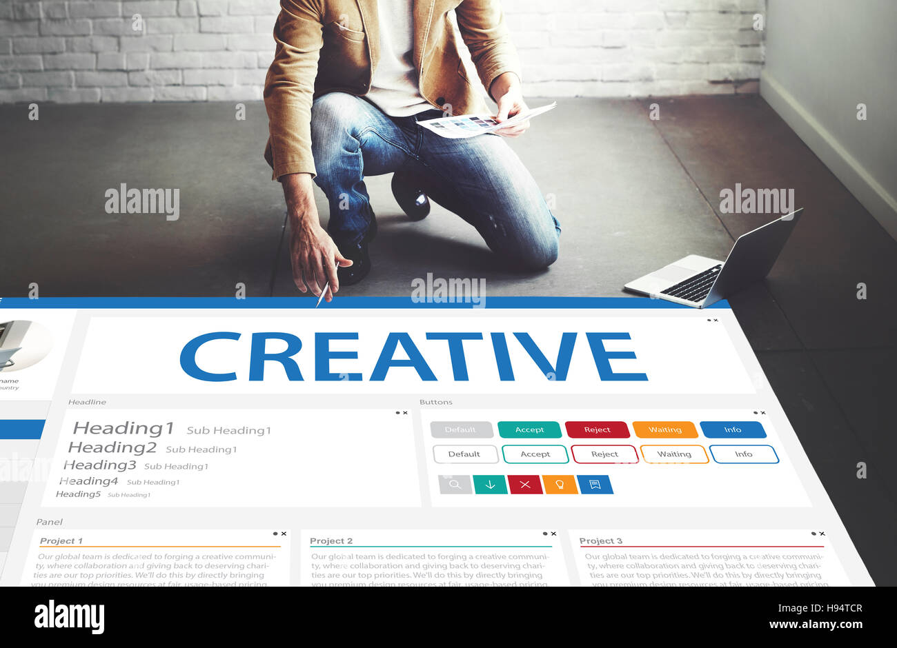 Sample design hi-res stock photography and images - Alamy