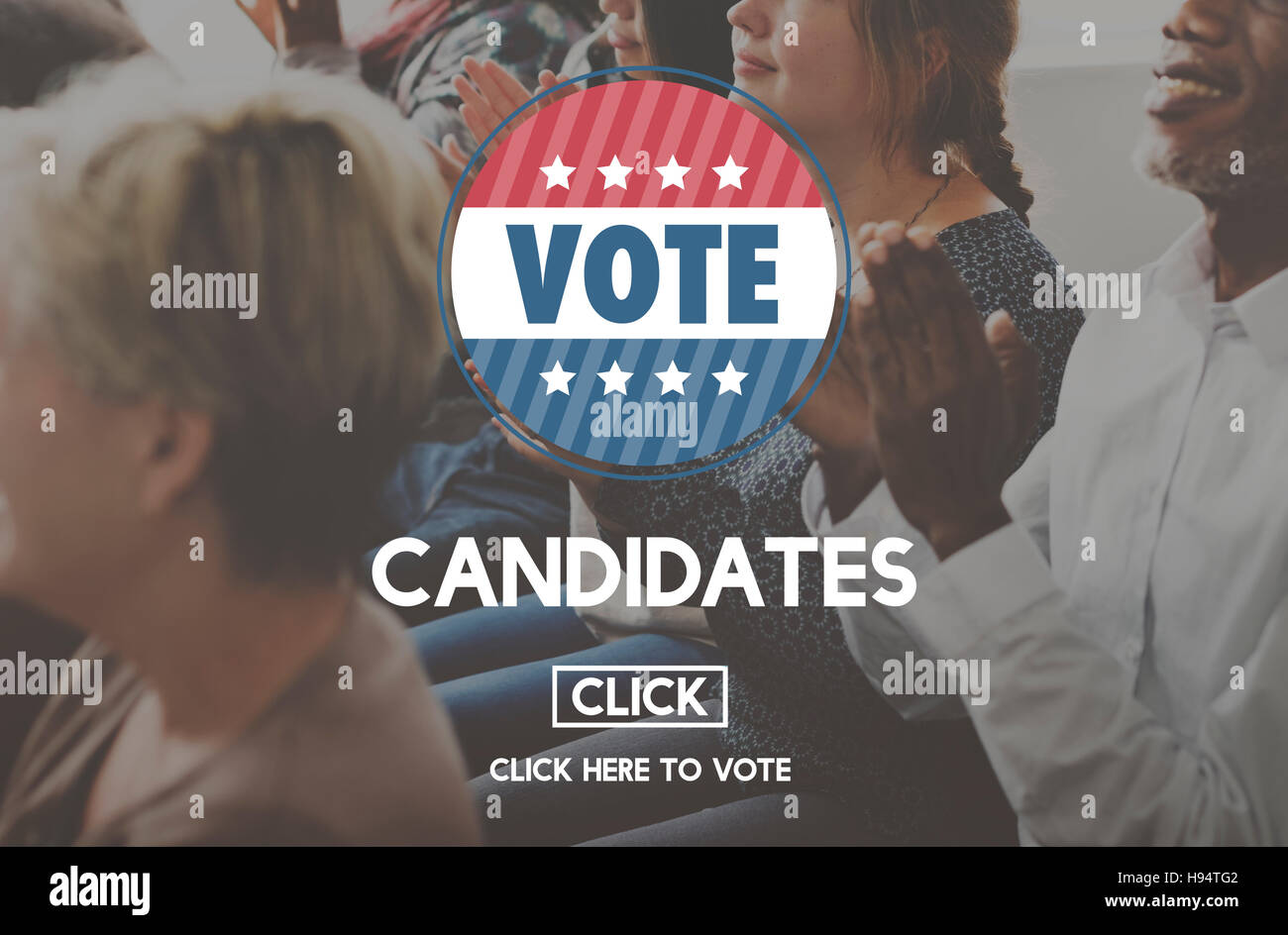 Candidate Candidates Choosing Diversity Vote Concept Stock Photo - Alamy